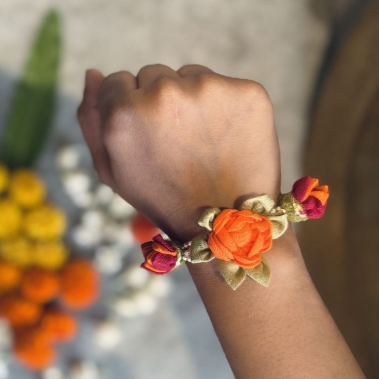 Shop Genda Phool Culture Rakhi Online - The Terra Co.